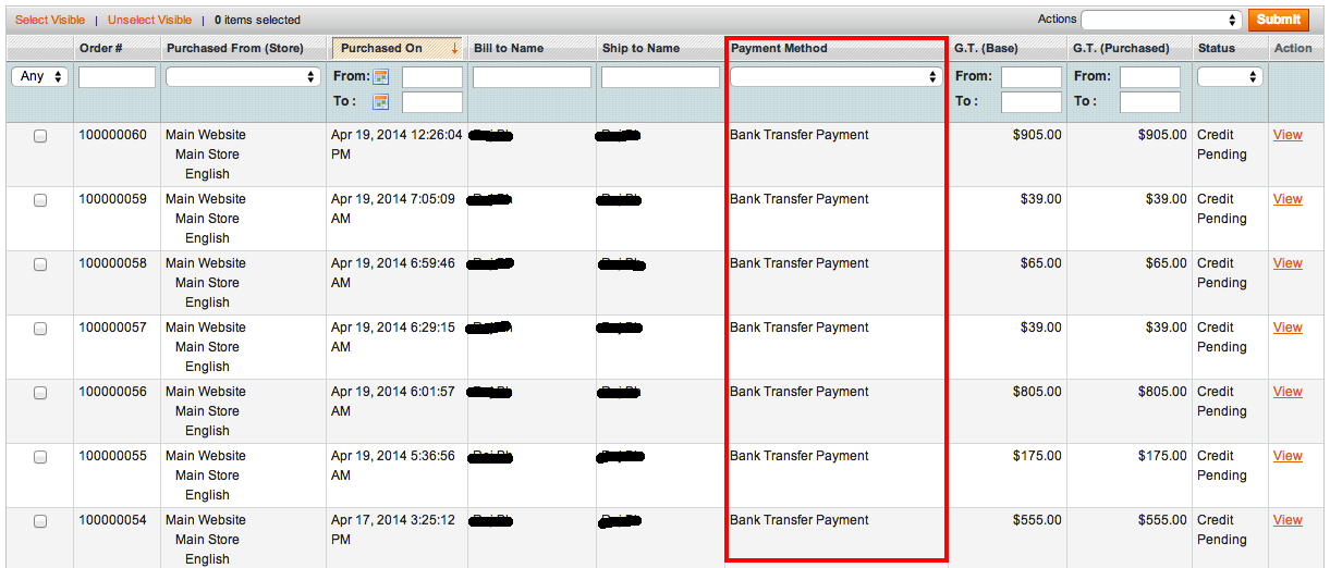 Extend Magento Sales Order Grid Using Event Observer Magepsychos Php 7500